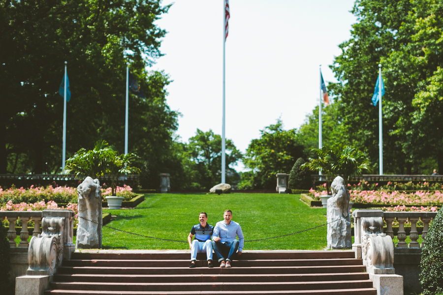 Engagement shoot: Andrew + Chase - Brooklyn Bride - Modern Wedding Blog