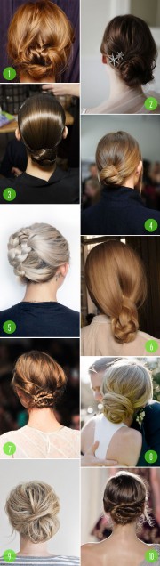 Top 10: Pulled back hairstyles - Brooklyn Bride - Modern Wedding Blog