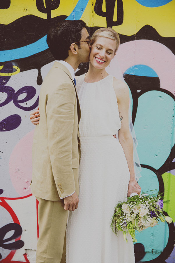 Real wedding: Skylar + Murty - Brooklyn Bride - Modern Wedding Blog
