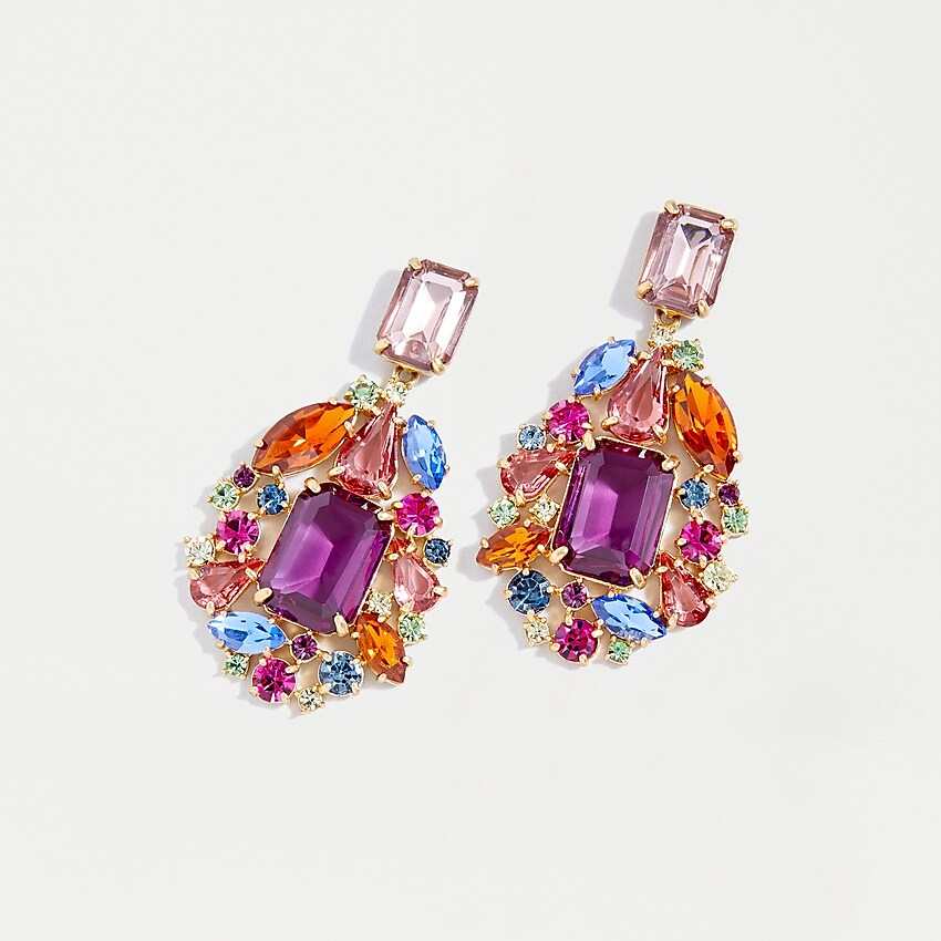 10 Bright + Bold Wedding Earrings - Brooklyn Bride - Modern Wedding Blog